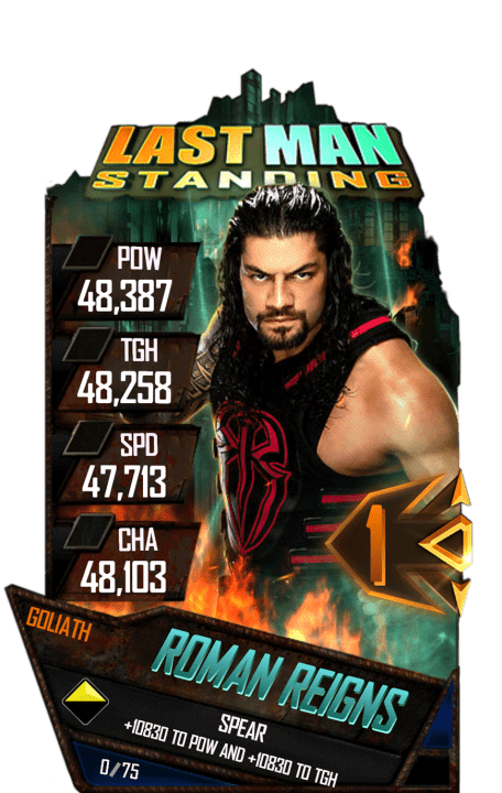 Roman Reigns - WWE SuperCard (Season 1 Debut) - WWE SuperCard - Roster