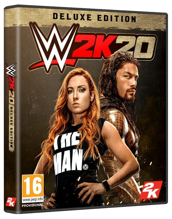 WWE 2K20 Cover Art: Standard, Deluxe & Collector's Editions