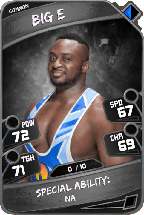 Big E - WWE SuperCard (Season 1 Debut) - WWE SuperCard - Roster