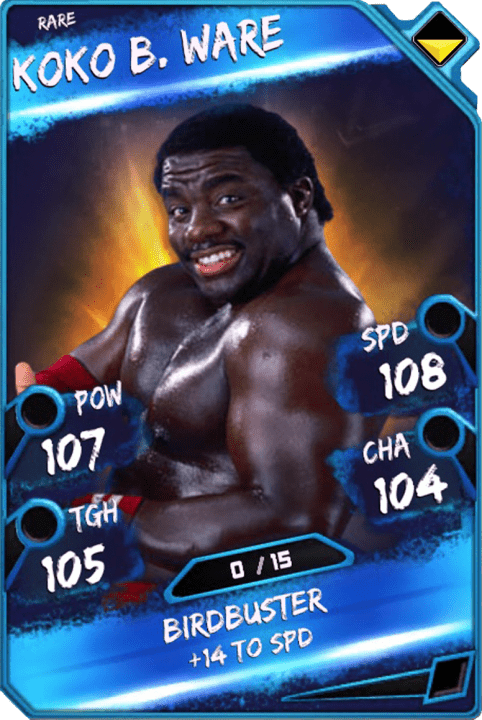 Koko B. Ware - WWE SuperCard (Season 1 Debut) - WWE SuperCard - Roster