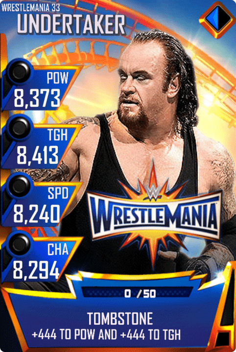 Undertaker - WWE SuperCard (Season 1 Debut) - WWE SuperCard - Roster