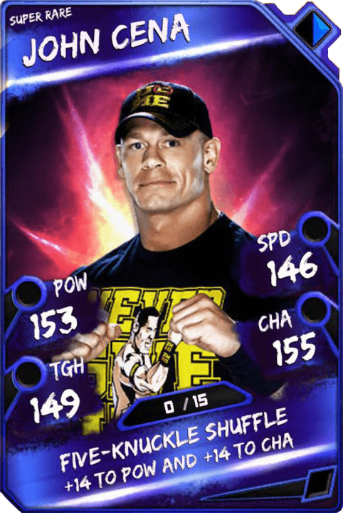 John Cena - WWE SuperCard (Season 1 Debut) - WWE SuperCard - Roster
