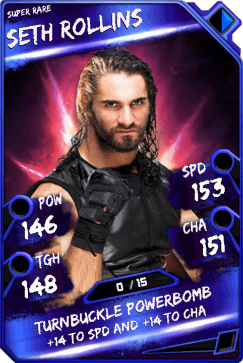 Seth Rollins - WWE SuperCard (Season 1 Debut) - WWE SuperCard - Roster