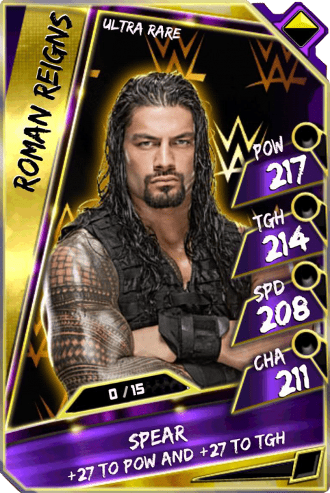 Roman Reigns - WWE SuperCard (Season 1 Debut) - WWE SuperCard - Roster