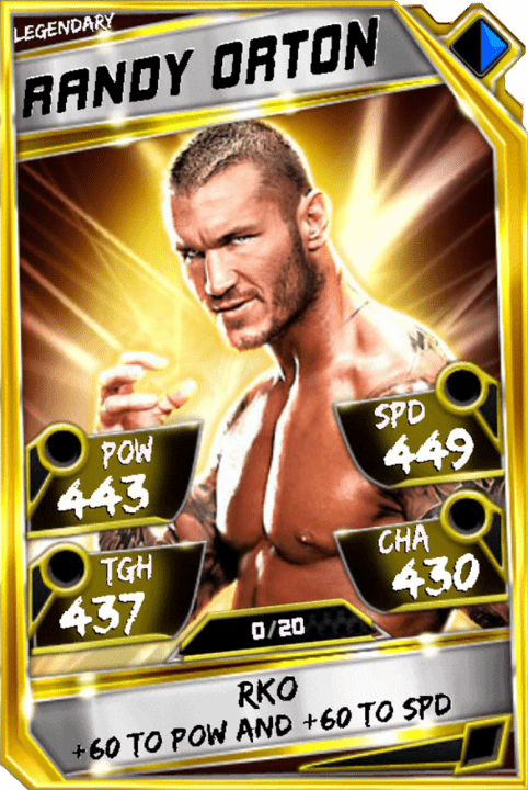 Randy Orton - WWE SuperCard (Season 1 Debut) - WWE SuperCard - Roster