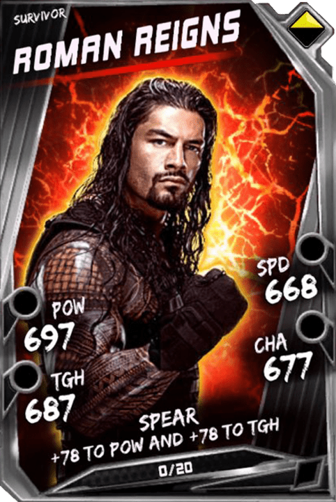 Roman Reigns - WWE SuperCard (Season 1 Debut) - WWE SuperCard - Roster