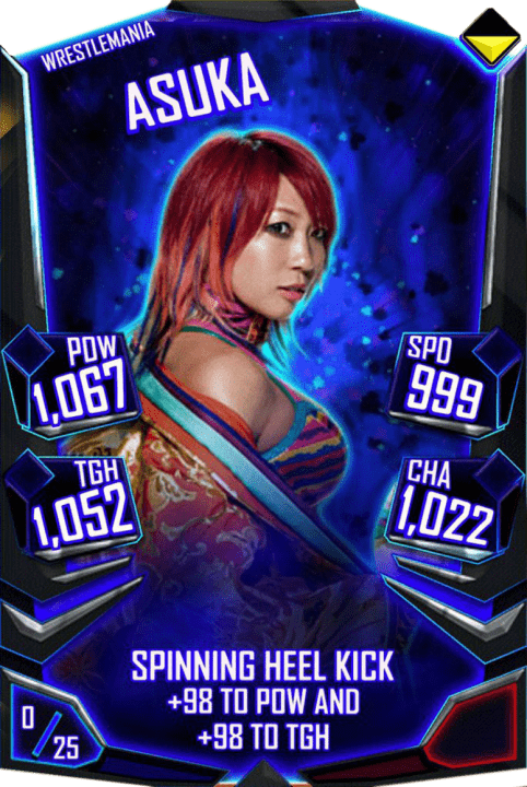 Asuka - WWE SuperCard (Season 2 Debut) - WWE SuperCard - Roster