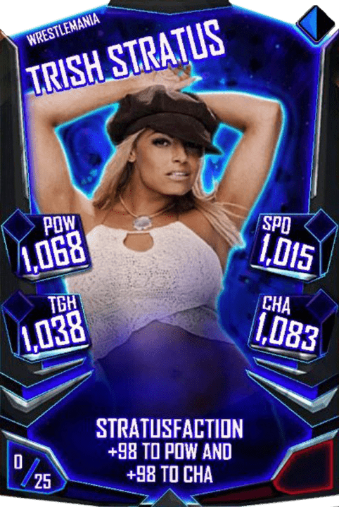 Trish Stratus - WWE SuperCard (Season 2 Debut) - WWE SuperCard - Roster