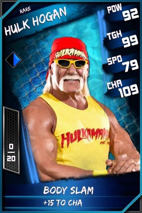 Hulk Hogan - WWE SuperCard (Season 1 Debut) - WWE SuperCard - Roster