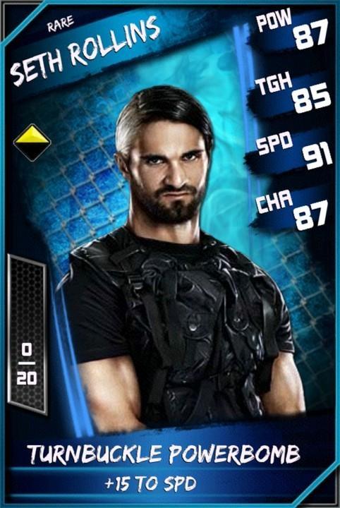 Seth Rollins - WWE SuperCard (Season 1 Debut) - WWE SuperCard - Roster