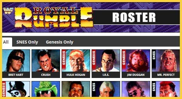 WWF Royal Rumble (1993) Roster | Roster