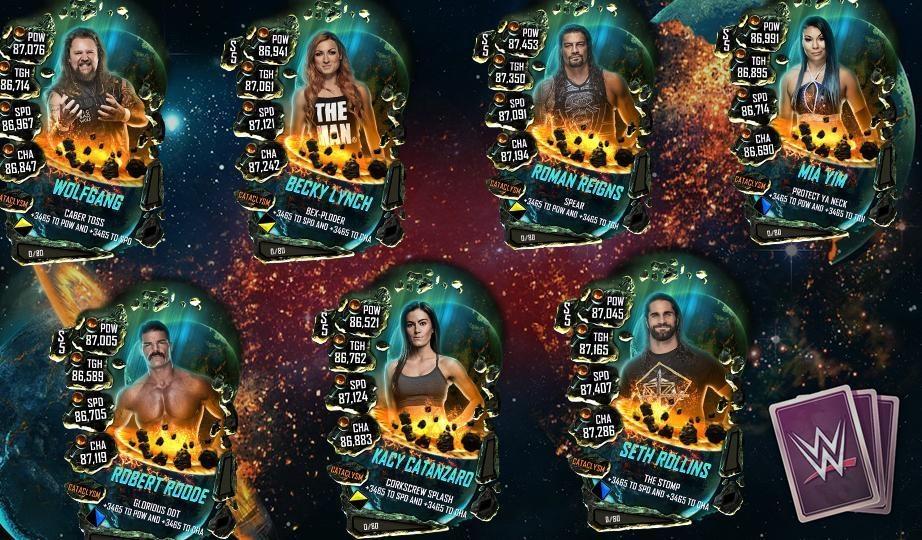 Cataclysm Cards | WWE SuperCard Cards Catalog | Season 11 & All Seasons Database
