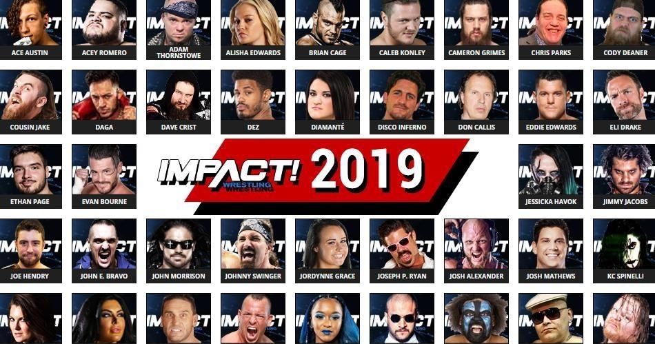IMPACT Roster in 2019: Full List of Wrestlers, Teams, Champions