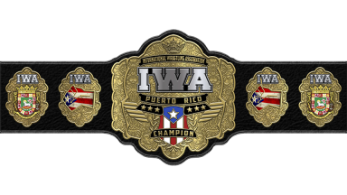 IWA Unified Puerto Rico Heavyweight Championship | Pro Wrestling Title ...
