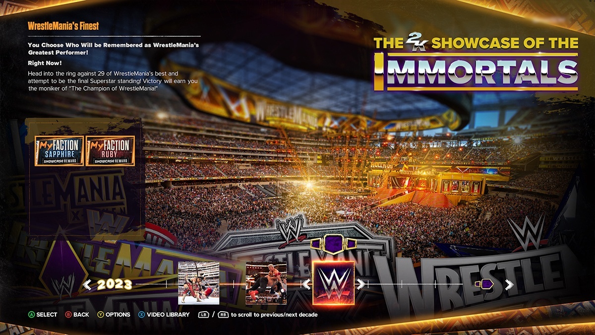 WWE 2K24 "Showcase of the Immortals" Full Match List (40 Years of WrestleMania) | WWE 2K24 Coverage